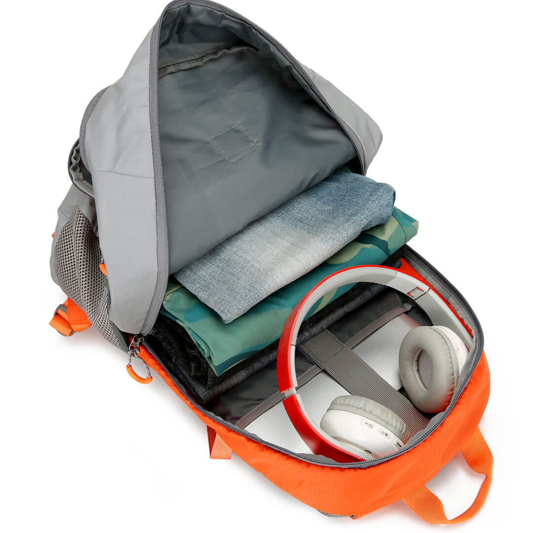 High Visibility Orange Reflective Bike Commuter Backpack | Riderbag